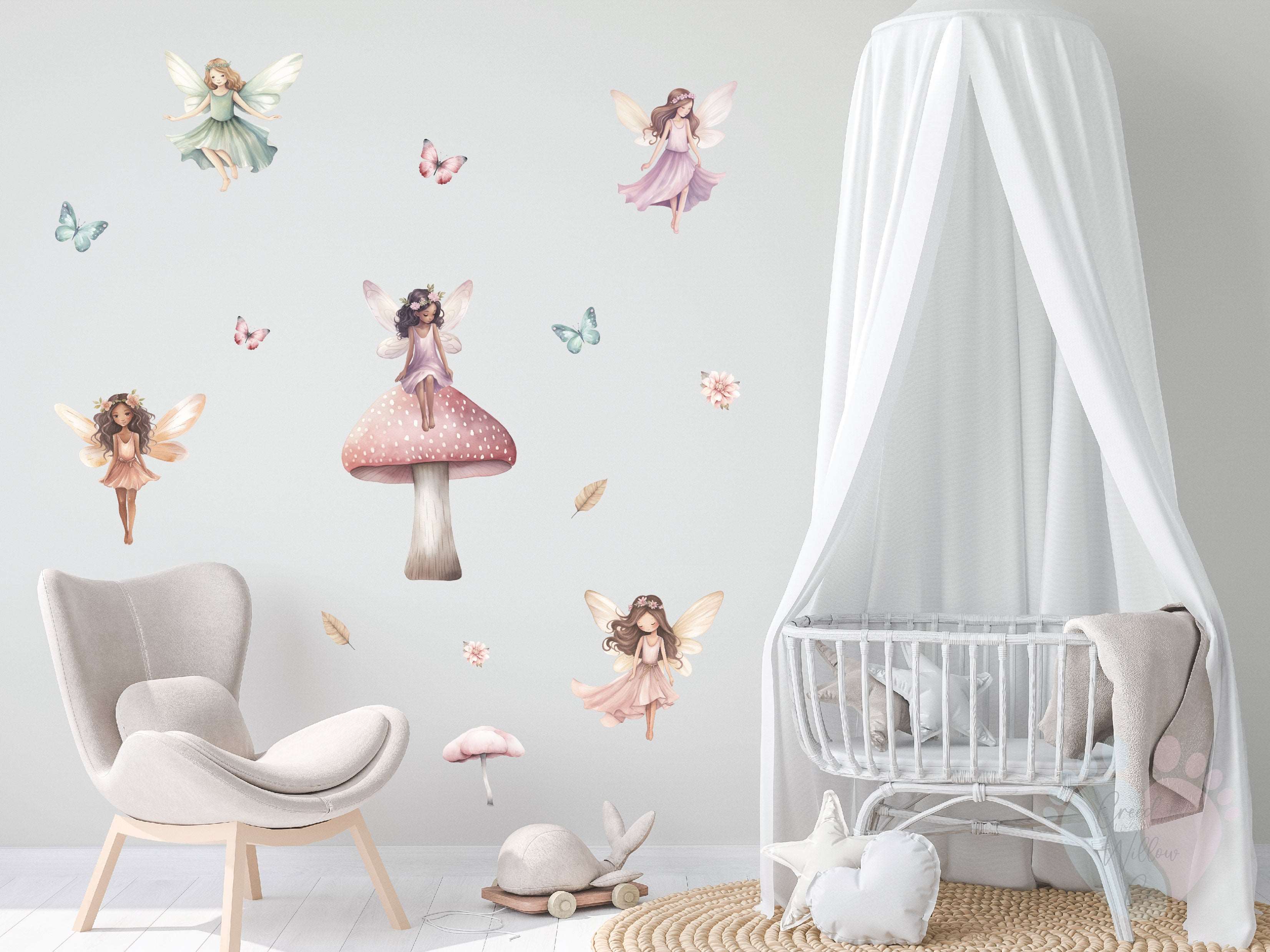 Enchant Your Space with Fairy Wall Decals | Beautiful & Magical | Creed ...